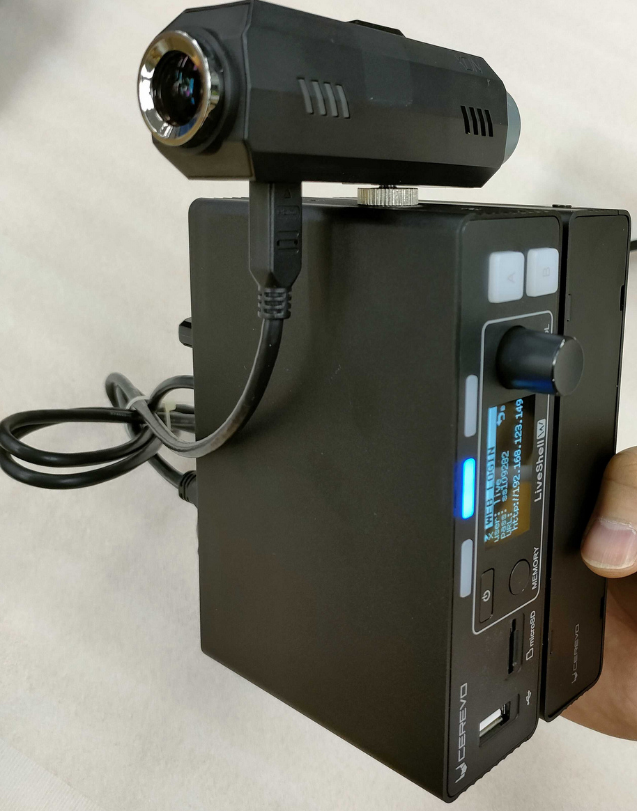 【屋外】LiveShell WとPANDA Wi-FiでVtube合成ライブ配信する方法 | Cerevo TechBlog