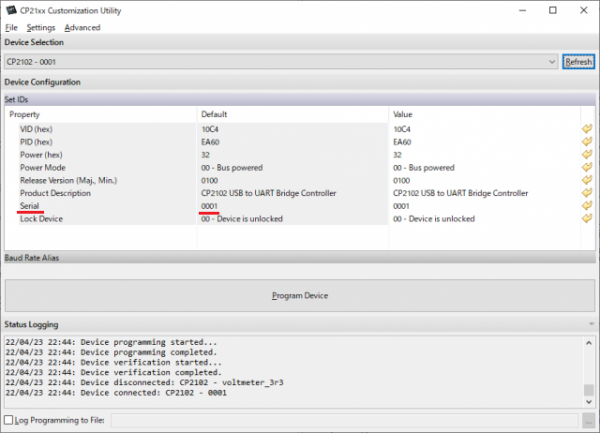 CP210xシリーズのCOM番号とUSBハブ上の差し込みポートを紐づける | Cerevo TechBlog